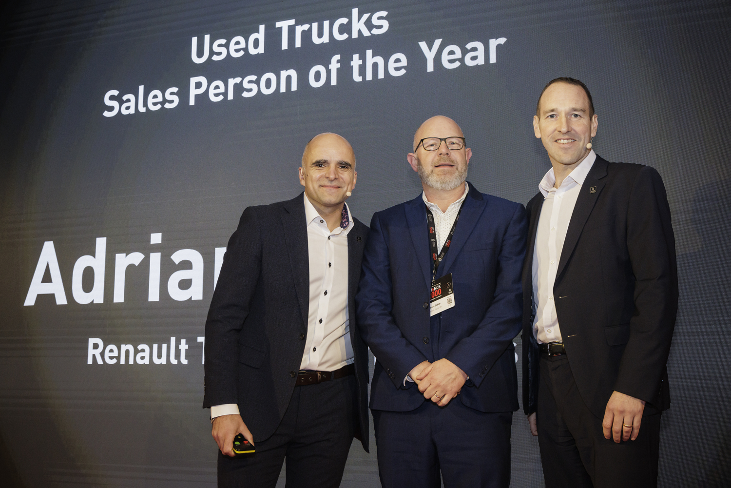 Success at the Renault Trucks Dealer Awards - Renault Truck Commercials Ltd
